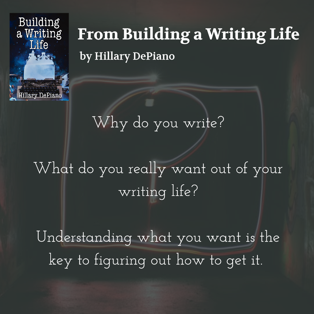 Why do you write? - Hillary DePiano